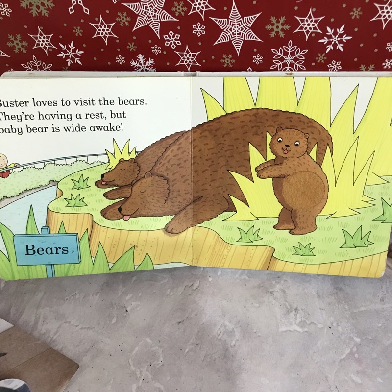 Busters Zoo (Rod Campbell) ตำหนิปกเก่า ตามภาพถ่าย - nichaphaji - ThaiPick