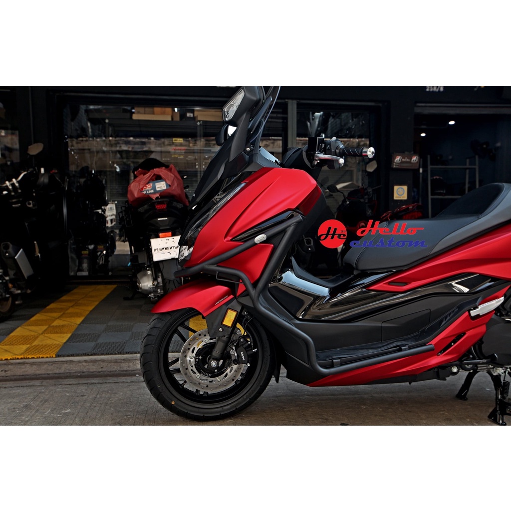 แคชบาร์ตรงรุ่น Forza 350 V3 เหล็กหนา 25mm พร้อมที่จับสปอตไลท์ ...