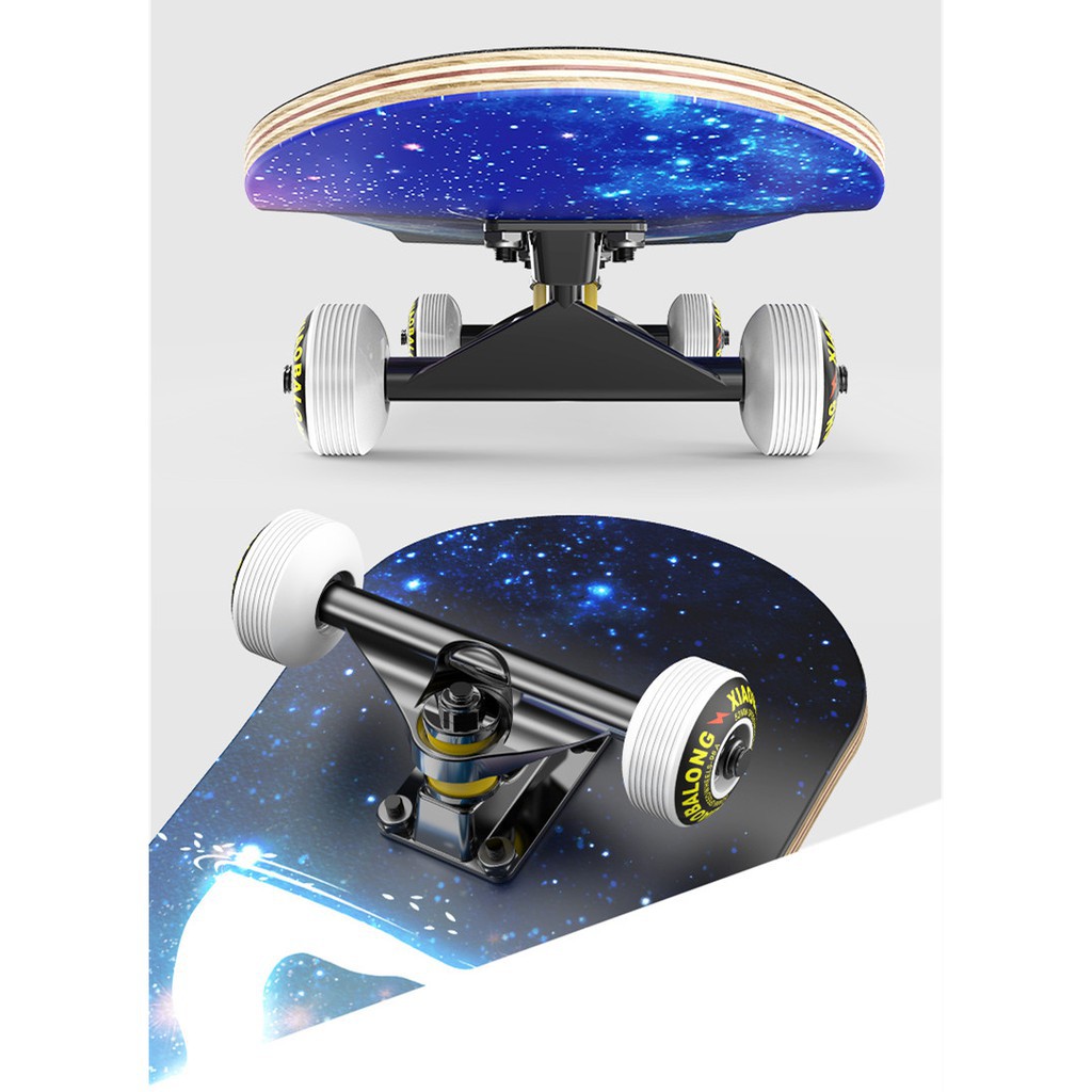 【COD】k Skateboard สเก็ตบอร์ด 80cm ผู้เริ่มต้นเล่น-มืออาชีพ (สินค้าพร้อม ...