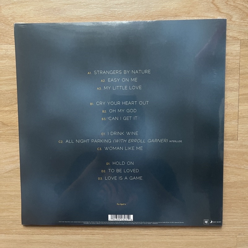 แผ่นเสียง Adele 30 limited white vinyl 2 x Vinyl LP Album Stereo ...