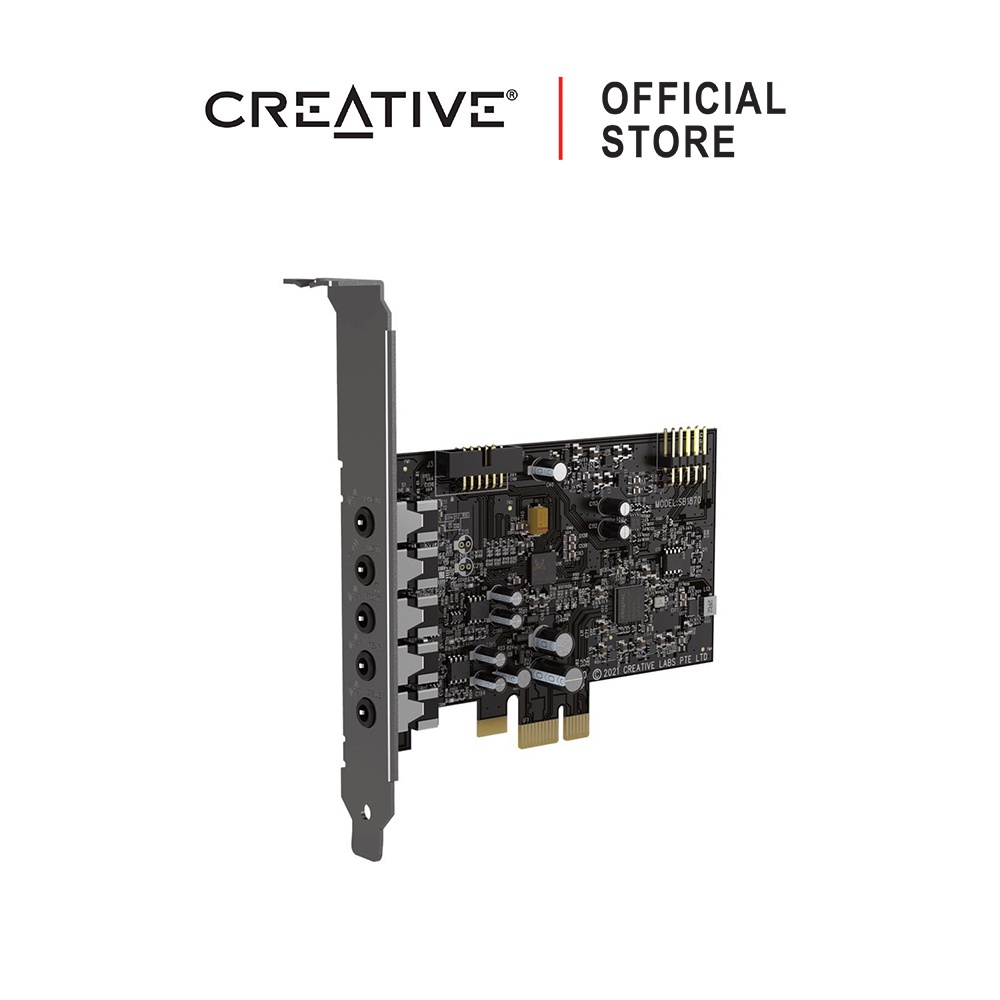 CREATIVE Sound Blaster Audigy Fx V2 ซาวด์การ์ด 5.1 PCI-e สำหรับการ ...