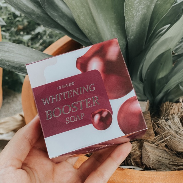 สบู่หอมแดง Whitening booster soap | Shopee Thailand