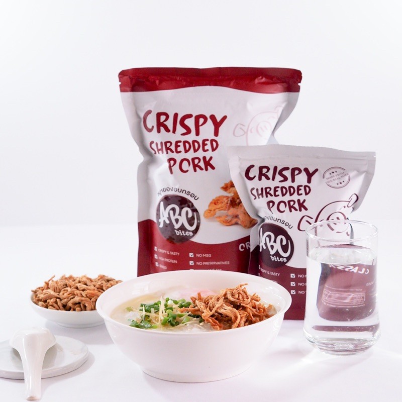 แพ็ค 12 หมูหยองกรอบ ABC bites กรอบอร่อย ไร้มัน ไร้สารกันบูด - abcbites ...