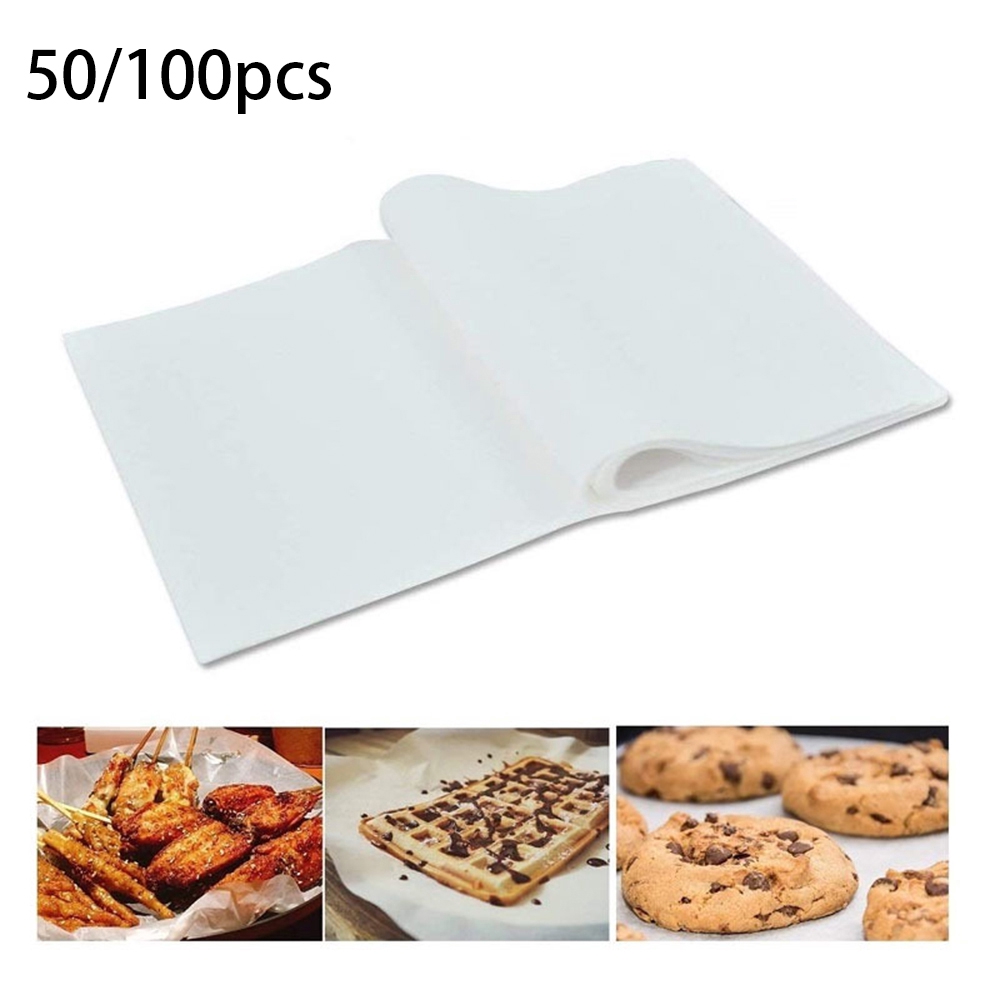 Baking Paper Bread Oil Absorption Pastries Liners Party 50100pcs ...
