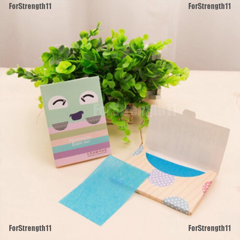 「FOR」50 Sheets Make Up Oil Absorbing Blotting Facial Face Clean Paper ...