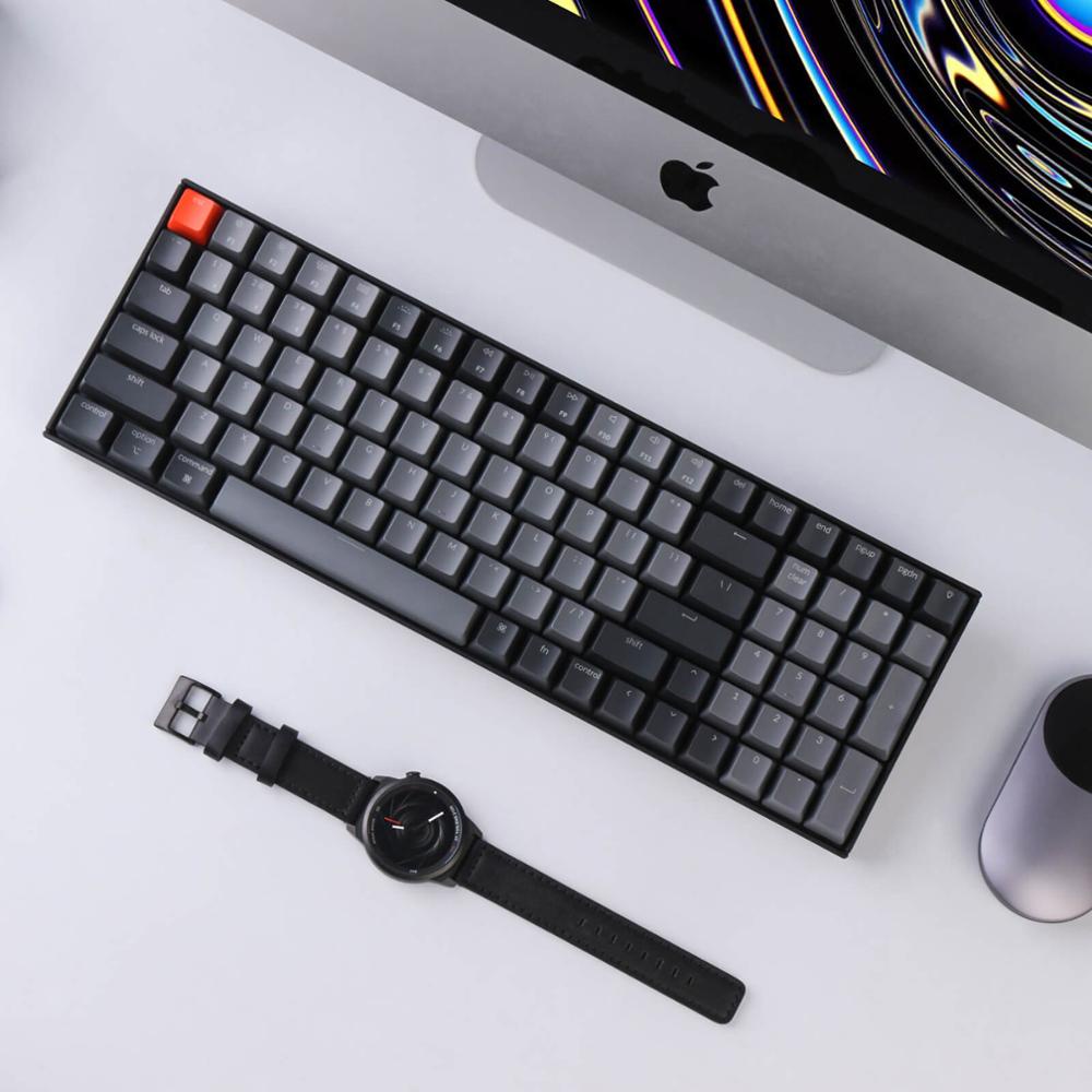 แป้นพิมพ์：Keychron K4 G V2 Bluetooth Wireless Mechanical Keyboard w ...