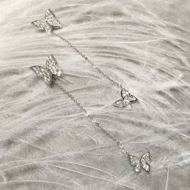 Equalistic ต่างหูรูปผีเสื้อประดับพู่ - equalistic.th - ThaiPick