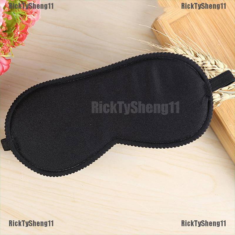 [COD RTS]Black Sleep Eye Mask Filled Sunshade Travel Sleep Relaxation ...