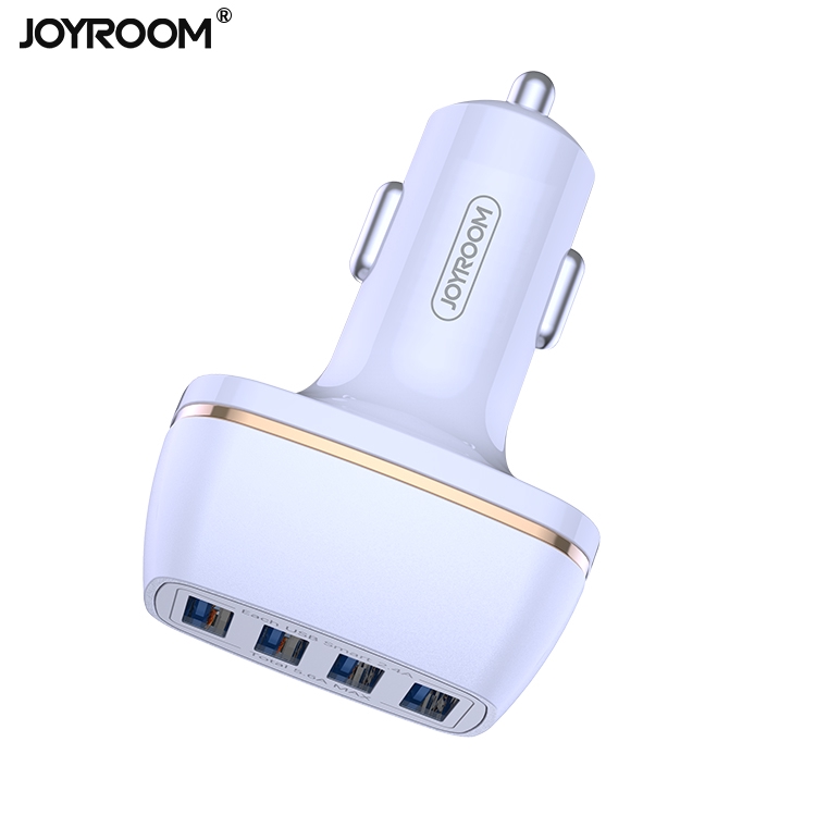 Joyroom 2019 new technology 5.4A Fast High Quality 4 Usb Car Charger ...
