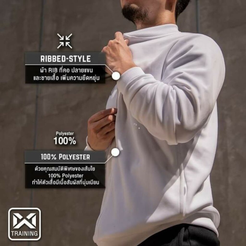 เสื้อแจ็คเก็ต WARRIX รุ่น TITAN WARM JACKET (WA-212WRACL30) - banana.access - ThaiPick