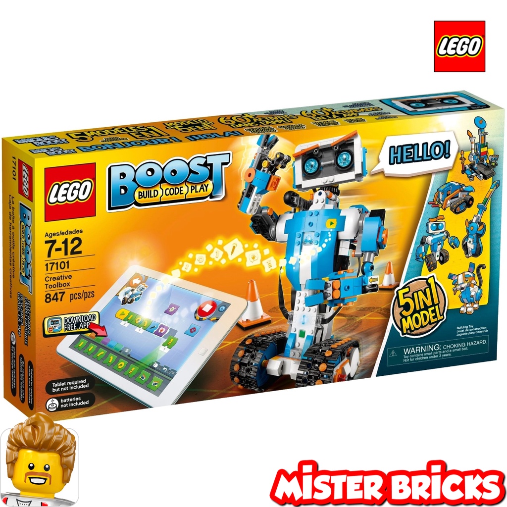 LEGO 17101 BOOST Creative Toolbox ( Build-Code-Play ) - misterbricks ...