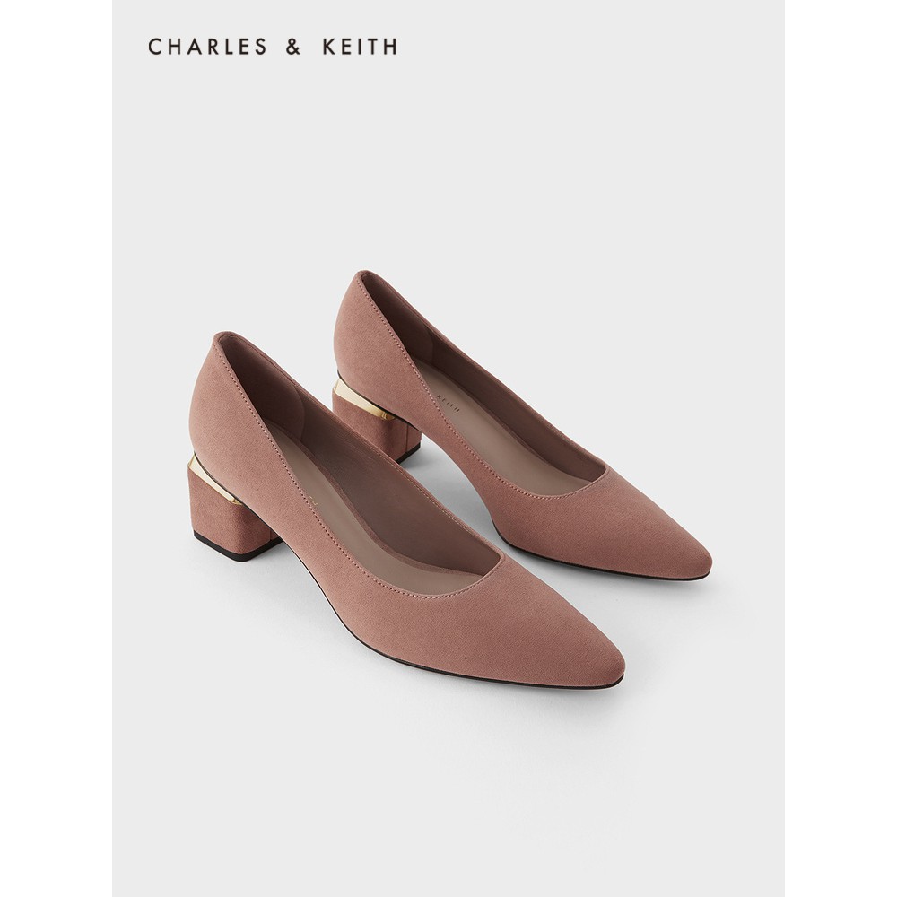 CHARLESKEITH2021ฤดูร้อนใหม่CK1-61720051สุภาพสตรีพร็อพชี้รองเท้าส้นสูง ...
