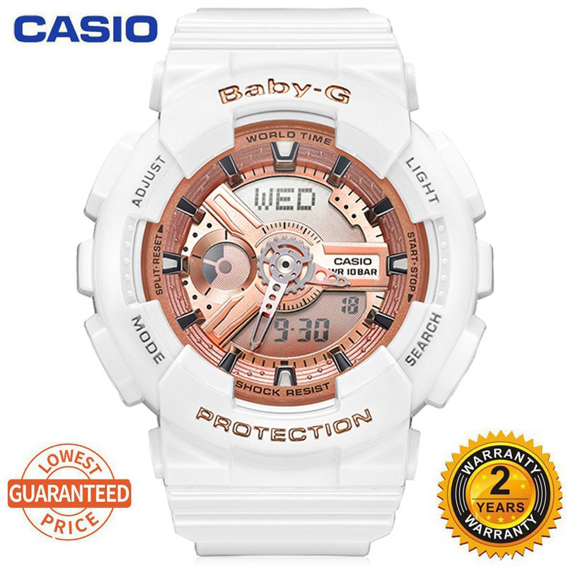 Baby-G BA110 G-Shock GMA-S110 Men Women Sport Digital Watch Pink Black ...