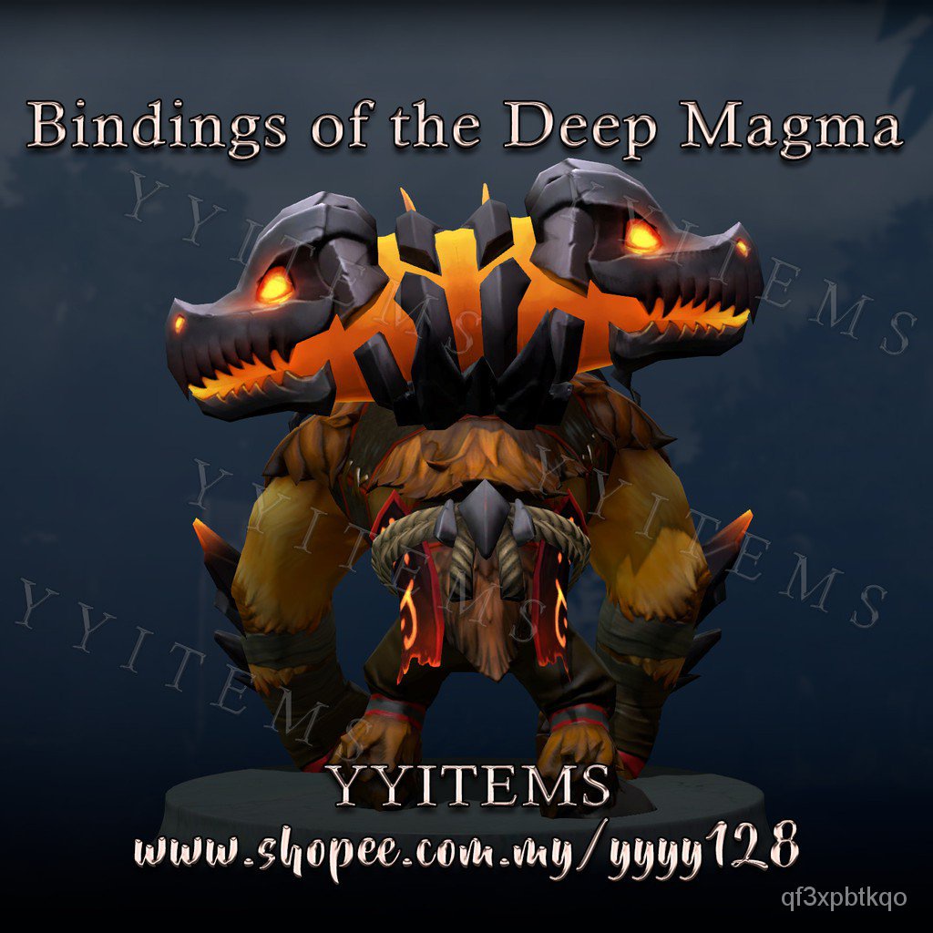 DOTA2 Earthshaker (ES) Bindings of Deep Magma “Mythical Set” ป้อมปืน2 ...