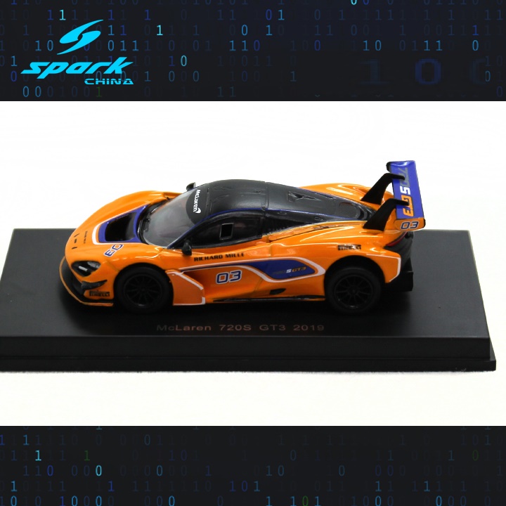 Spark 164 Y175 McLaren 720S GT3 Simulation Model Car - dmqq5il0g9 ...