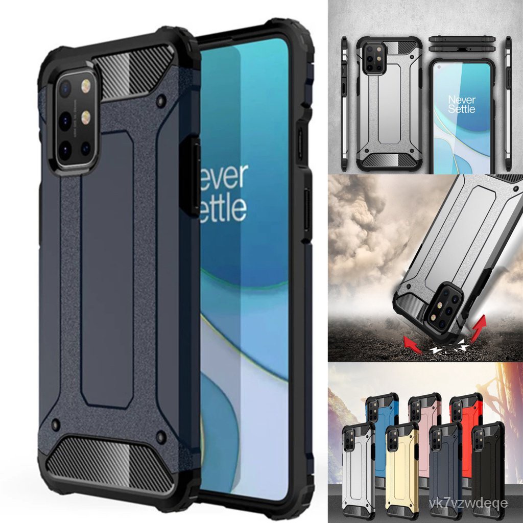OnePlus 8T Shockproof Case Hybrid Rugged Dual Layer Impact Armor Shell ...