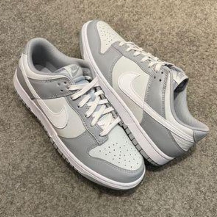 พร้อมส่ง*NIKE DUNK LOW TWO TONE GREY - WHITE "PURE PLATINUM ...