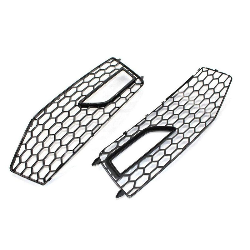 Front Bumper Mesh Grill Fog Lamp Grille Cover Trim Only - tiarma.th ...