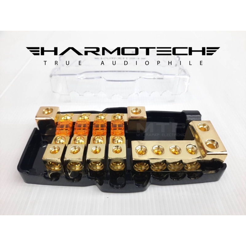ฟิวส์เครื่องเสียง HARMOTECH HT-MINI FUSE 1-4 PG เข้า 1 ออก 4 - mm.carshop - ThaiPick