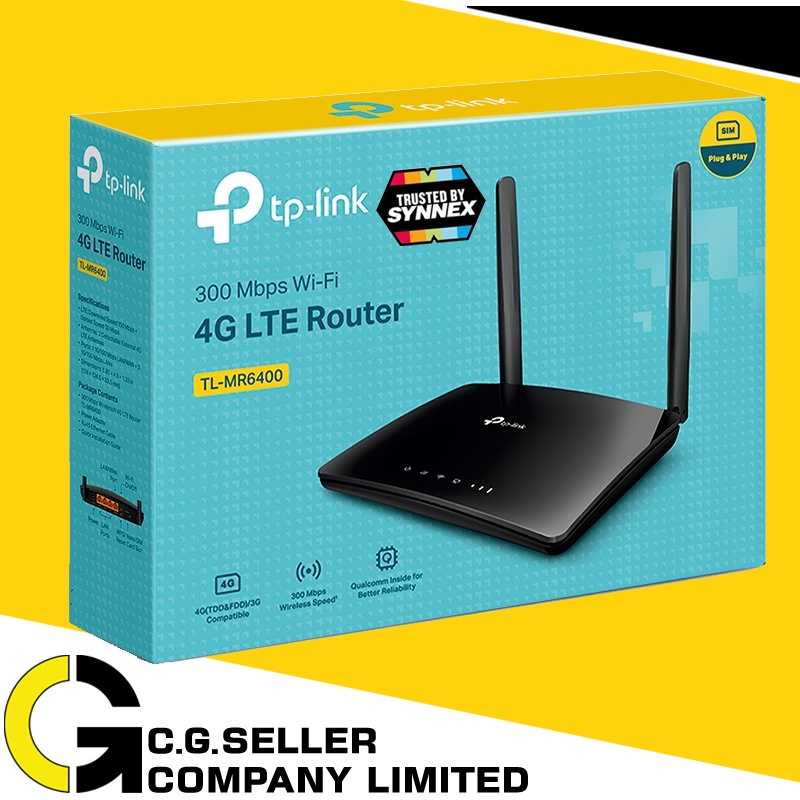 TP-LINK TL-MR6400 รับประกันศูนย์ 3ปี 4G Routerใส่Simมี LAN 4 PORT ...