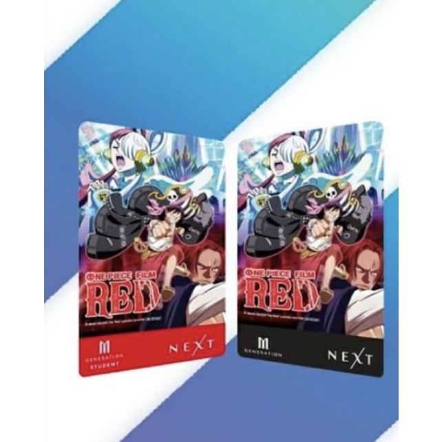 หายาก บัตร m-gen next และ student วันพีช one piece film red | Shopee ...