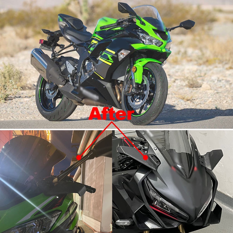 For Kawasaki Ninja 400 ZX-6R 10R Z1000SX For Yamaha YZF-R1 R6 R3 R25 ...