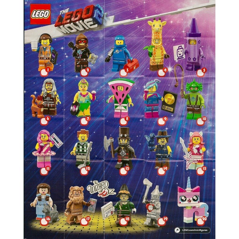 LEGO Minifigures 71023 The LEGO Movie 2 ของแท้ไม่แกะซอง | Shopee Thailand