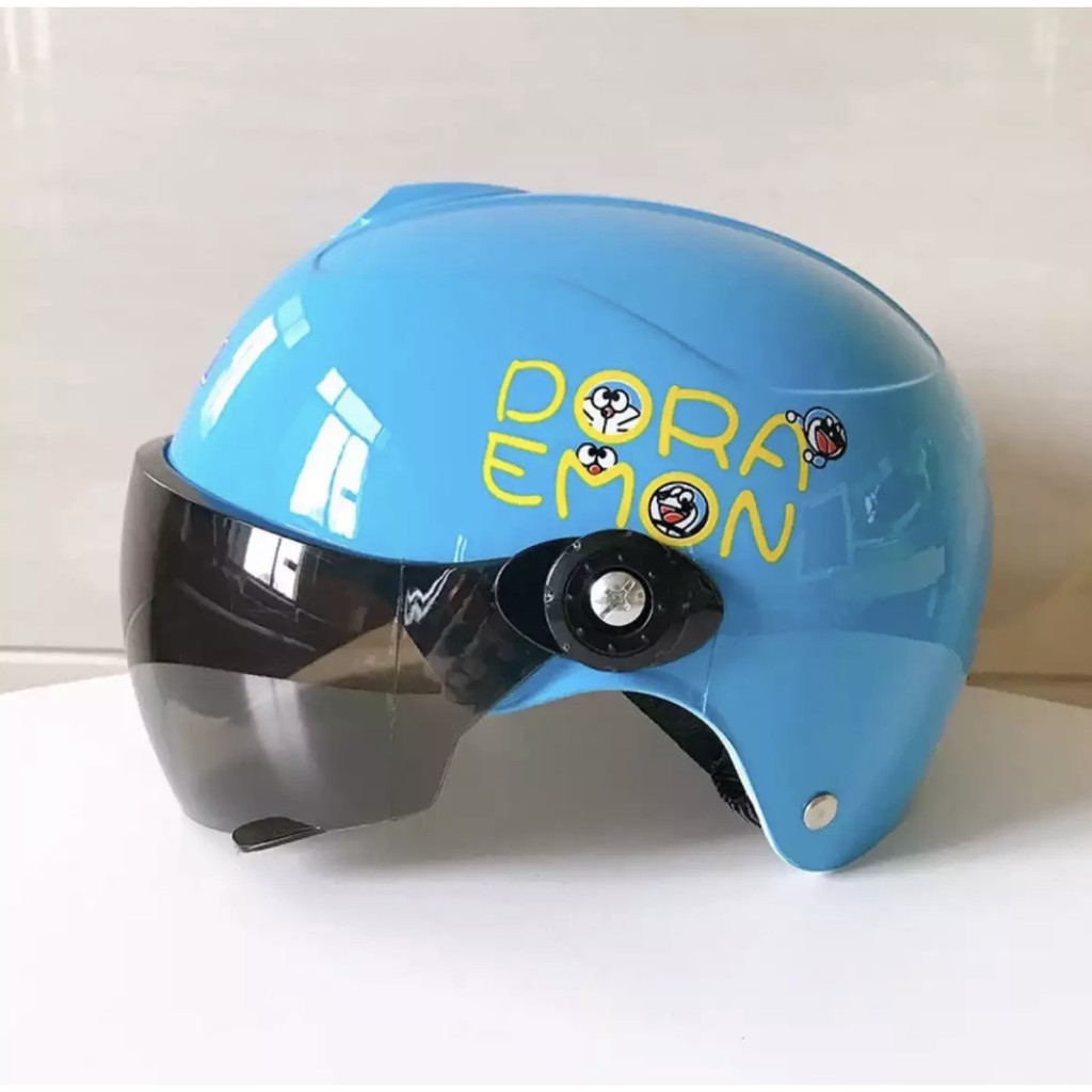 หมวกกันน็อคเด็ก รูปแบบการ์ตูน หมวกกันน็อคเด็ก(Kitty/Doraemon/Minions ...