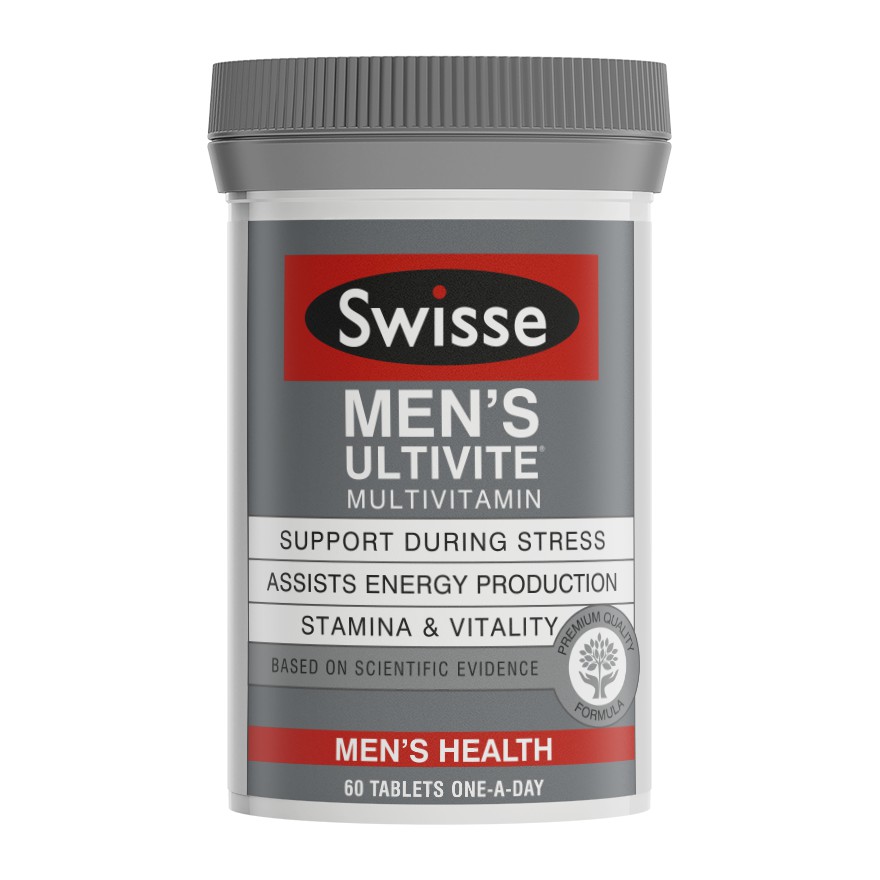 Swisse Mens Ultivite Multivitamin Men's Health 30 Tablets วิตามินรวมสำหรับผู้ชาย | Shopee Thailand