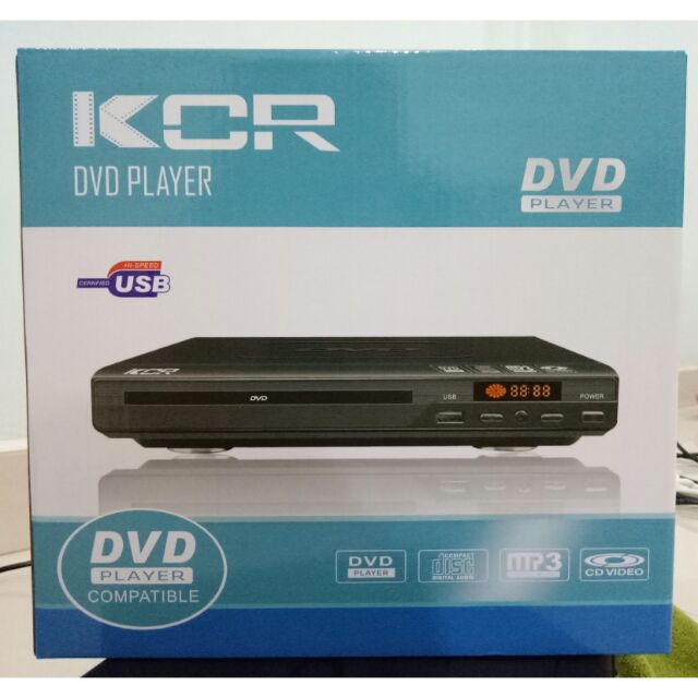 (คุณภาพดี ทนทานต่อการใช้งาน)DVD PLAYER (KCR K-555) - by.againshop ...