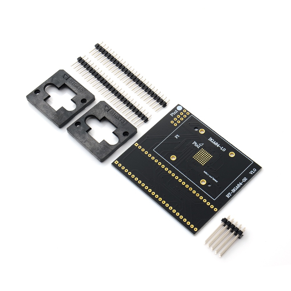 BGA64 EMMC Adapter for RT809H Programmer Universal RT-BGA64-1 1.0mm RT-BGA64-02 Socket 1113mm ...