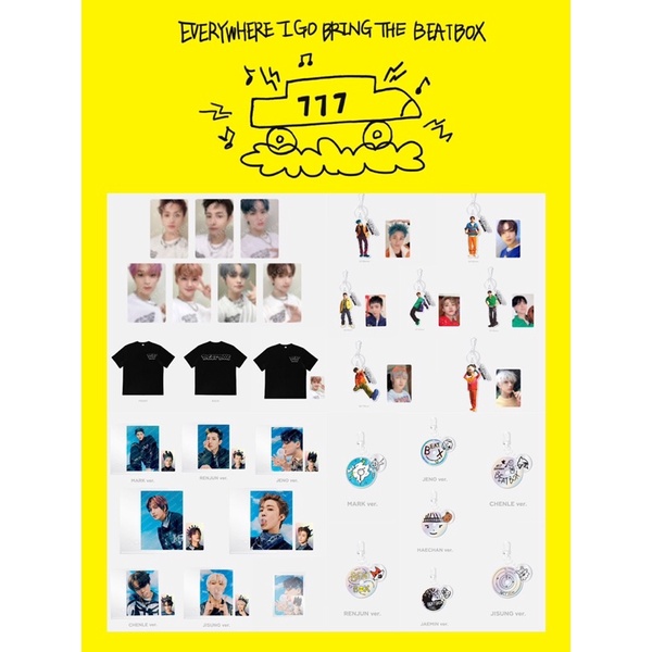 พร้อมส่ง พวงกุญแจ เจโน่ acrylic keyring photo card set ( Goods beatbox ...