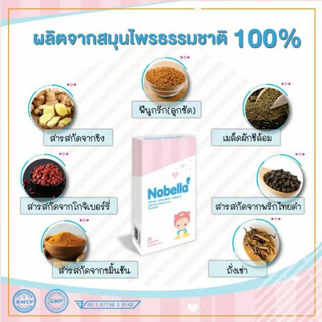 Nobella ผลิตภัณฑ์กระตุ้นน้ำนมคุณแม่หลังคลอด - nobella4mom - ThaiPick