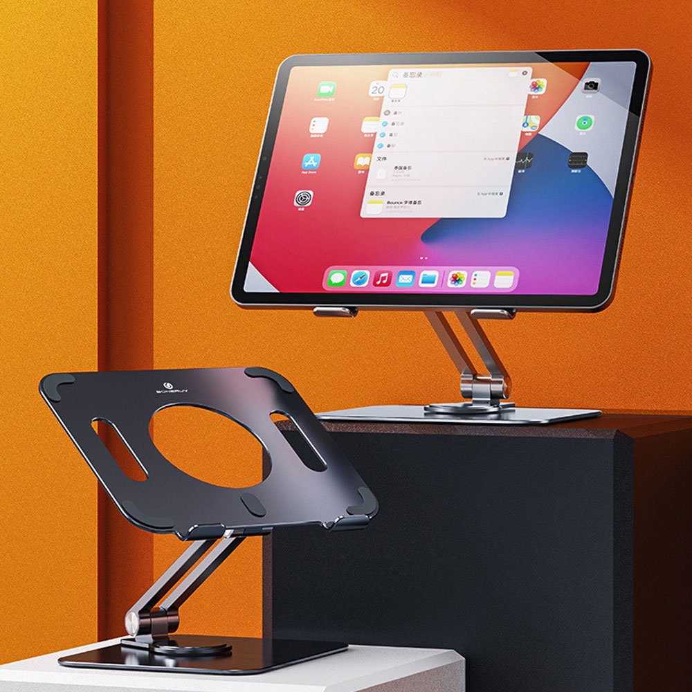 พร้อมส่ง ipad stand ที่ตั้งไอแพดและมือถือ ตั้งที่วางแบบพับเก็บได้ตั้ง ...