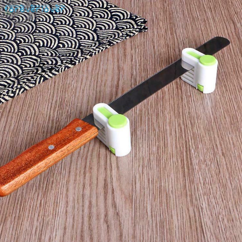 â €â ƒâœ¨ 2 Pcs Cake Slicing Leveler Bread Cutter Slicer Durable Baking ...