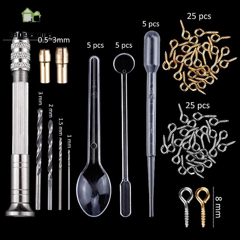 Resin Casting Molds Tools Kit Mould DIY Accessories for Crafts Silicone ...