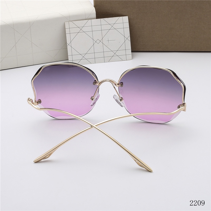 New Round women Sunglasses 2020 fashion glasses brand design radient ...