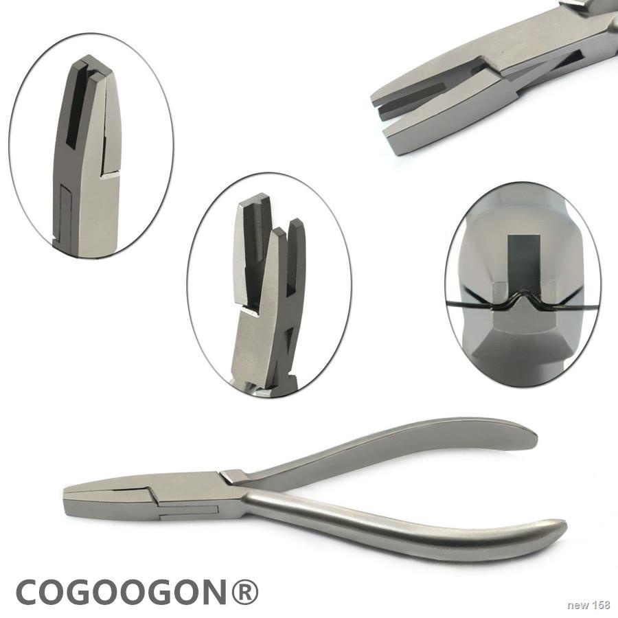 ทันตกรรม Dental Orthodontic V Stop Loop Bending Forming Plier Stainless ...
