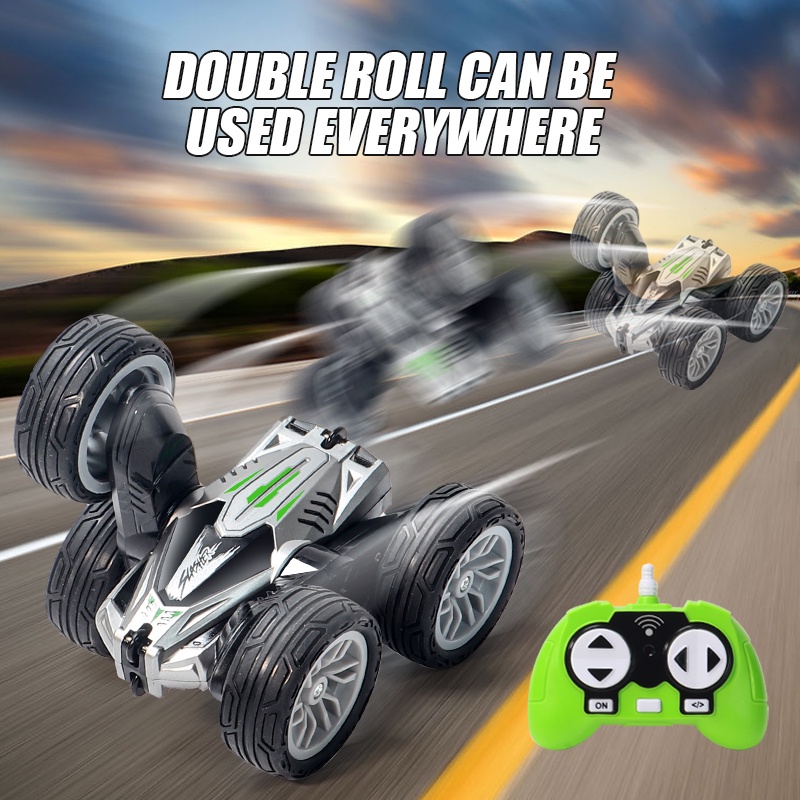 4wd Rc Car 360 Degree Rotating Flip 2.4g Radio Remote Control Reversal ...