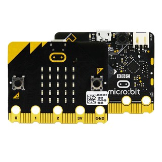 Micro:bit v2 บอร์ด ไมโครบิต v2 BBC v2.0 เขียนโปรแกรม microbit v2 Coding Programming STEM ...