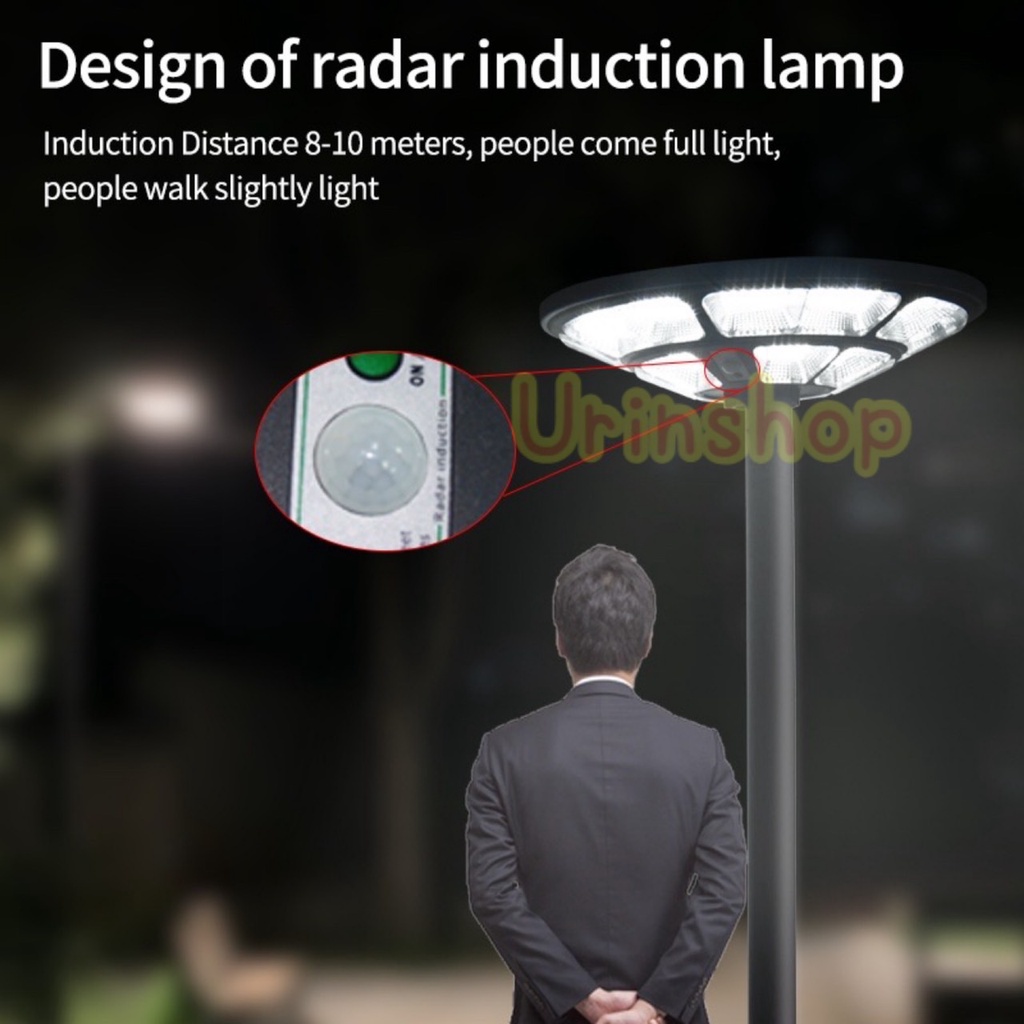 ไฟโซล่าเซลล์ UFO 300 - 200000W 3-5 ทิศทาง แสงขาวเหลือง ไฟสนาม UFO ไม่รวมเสา พลังงานแสงอาทิตย์ ไฟ ...