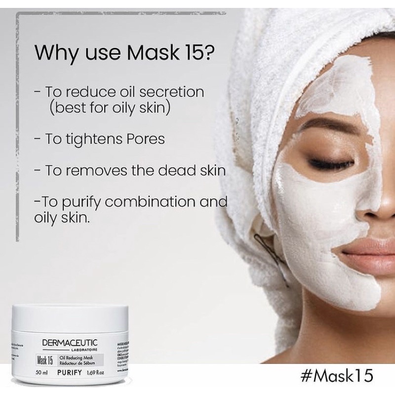 พร้อมส่ง Dermaceutic Mask 15 Purifying Mask 50 ml - dermathena - ThaiPick