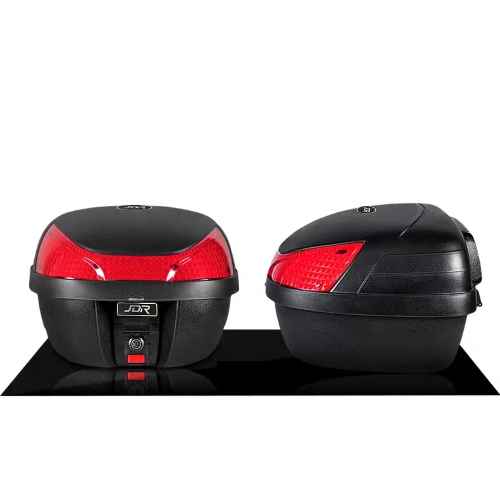 JDR กล่องท้ายเบาะเอนกประสงค์ กล่องท้ายหลัง JDR-678 ดำ ( 27 ลิตร ...