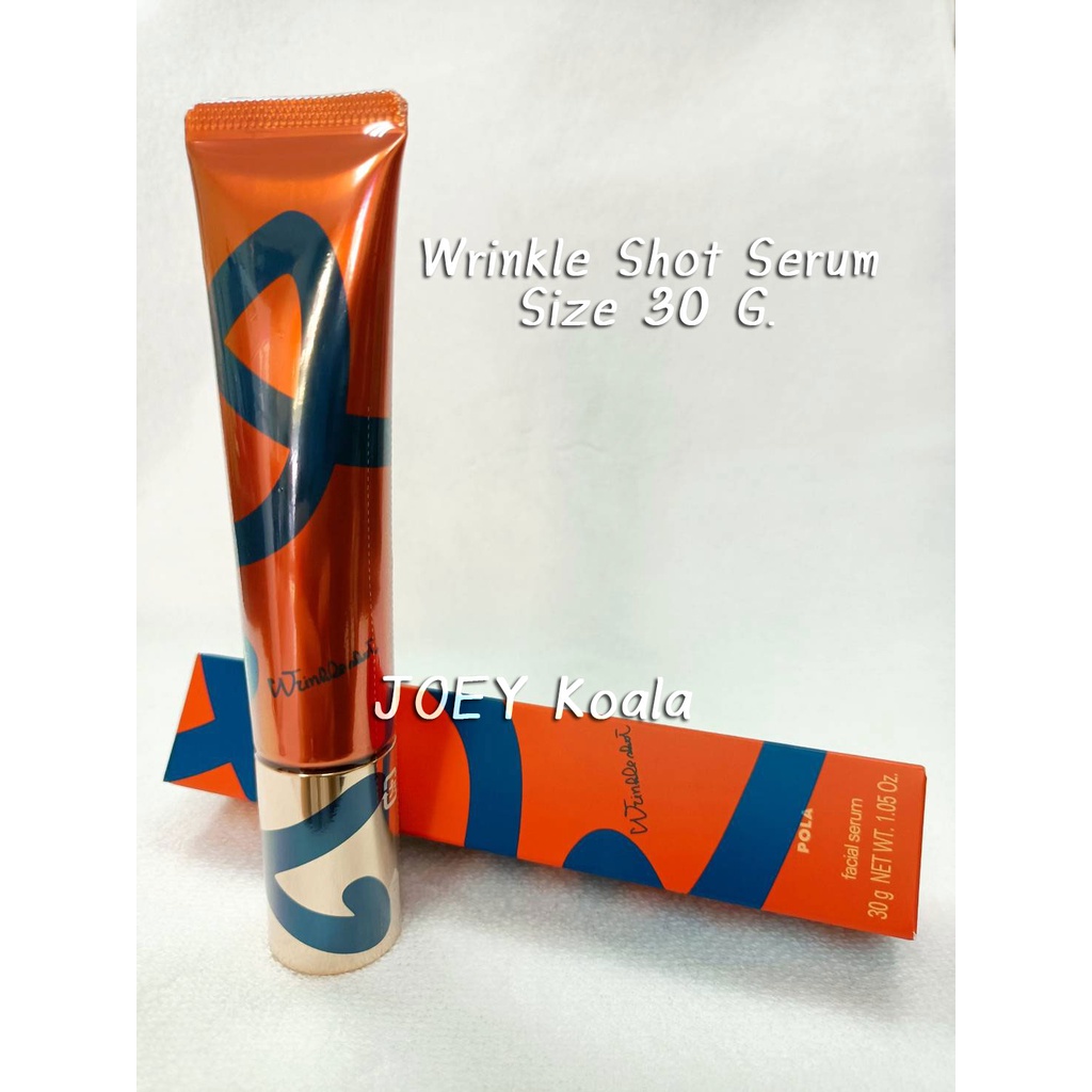 Large Size 30g. แถมฟรี B.A Lotion N 20 ml.Pola Wrinkle Shot Serum N Lot เดือน10ปี2021ขนาดใหม่ ...