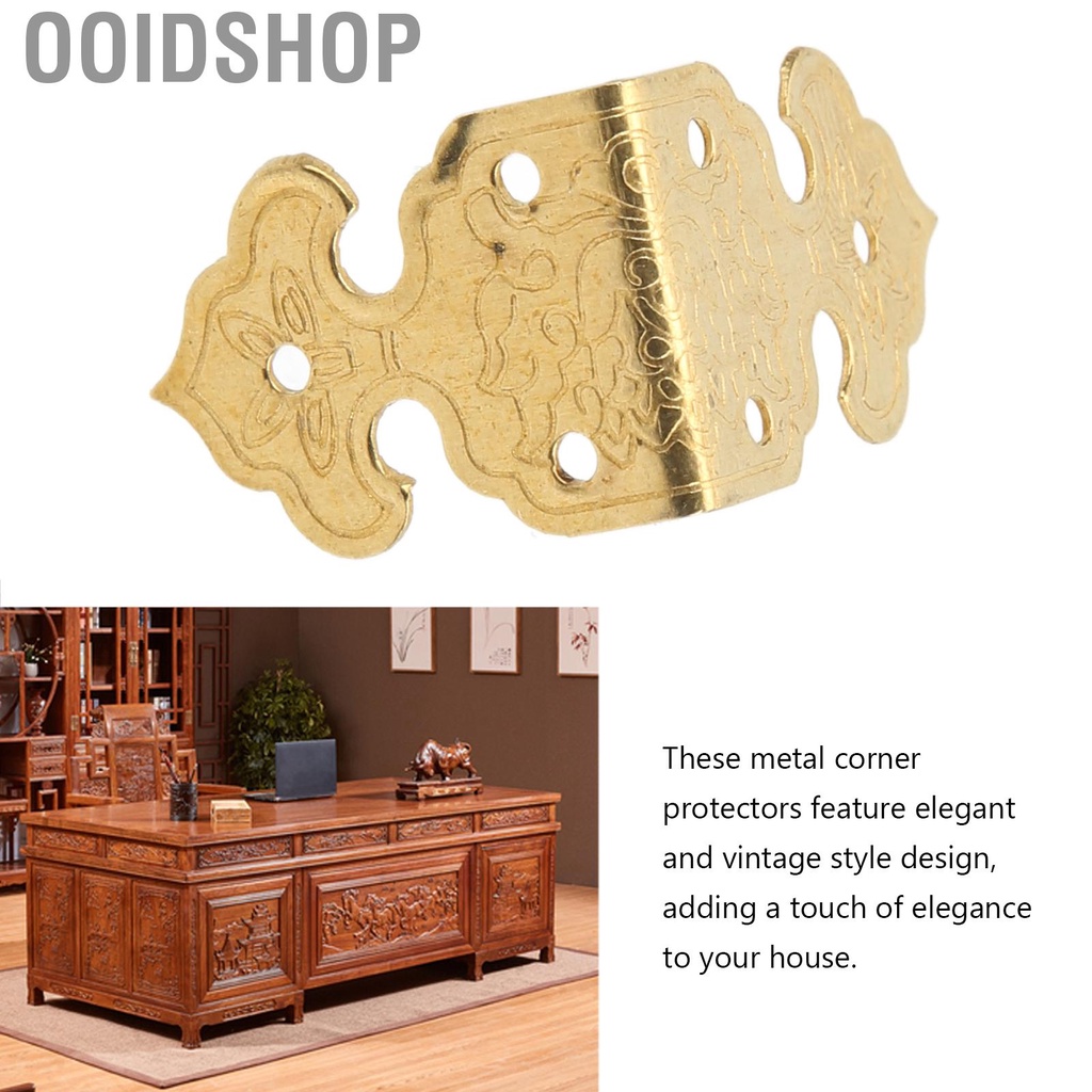Ooidshop Corner Protectors Premium Brass Metal Protector for Case DIY ...