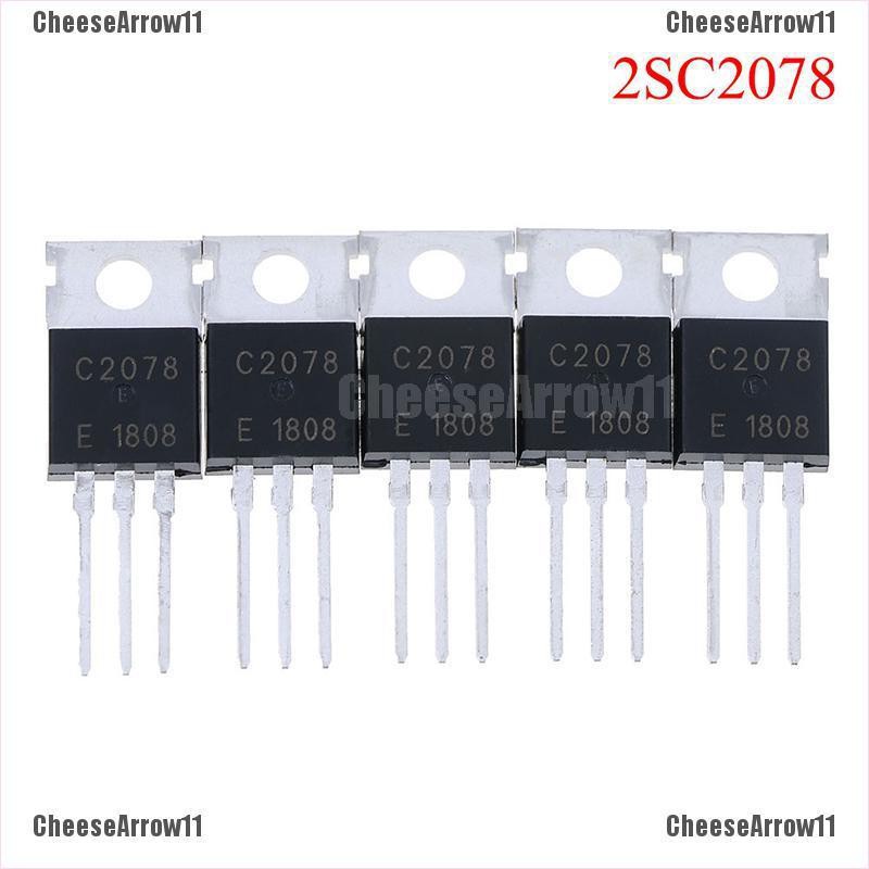 CheeseArrow 5Pcs RF/VHF/UHF transistor TO-220 2SC2078 C2078 ...