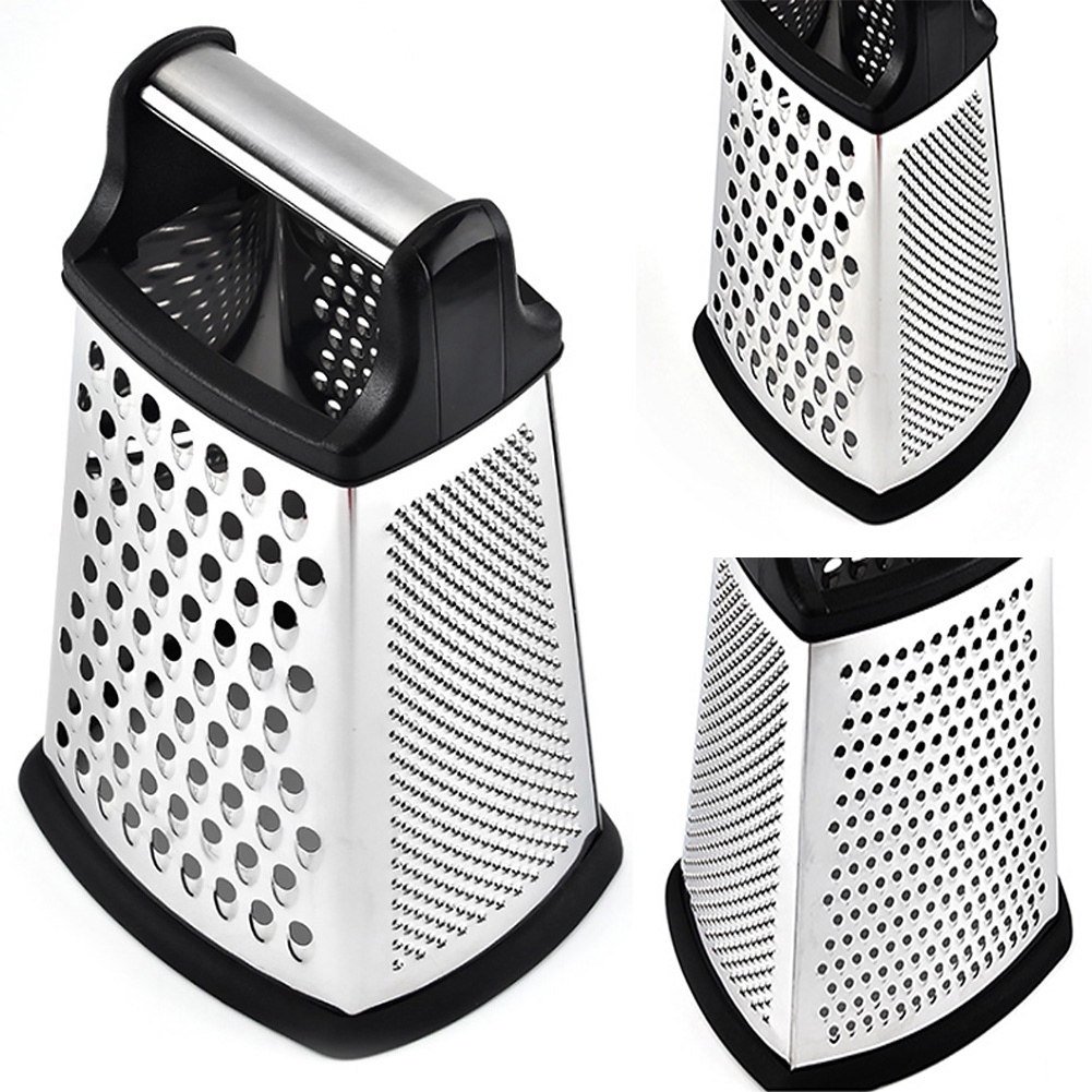 Multifunctional Cheese 4 Sides Stainless Steel Box Grater | Shopee Thailand