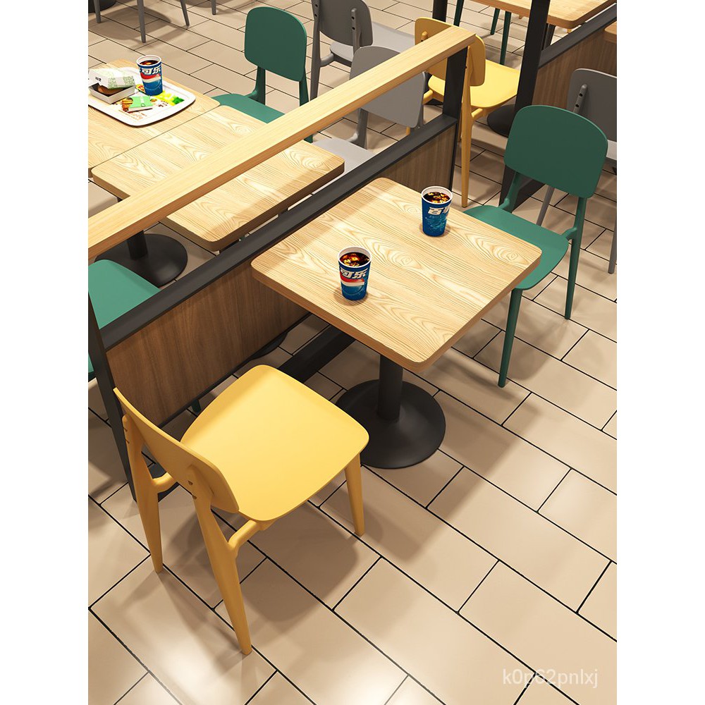 Milk Tea Shop Table and Chair Combination Nordic Internet Celebrity ...