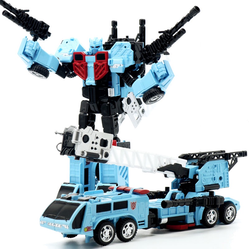 หุ่นยนต์ของเล่นTransformation Defensor IDW Combiner 6in1 Sets War Team ...