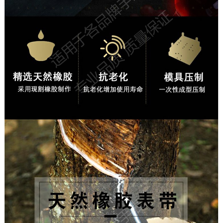 Louwill สายนาฬิกาข้อมือยางกันน้ําสําหรับผู้ชาย Yu Lich Lich Explosion ...